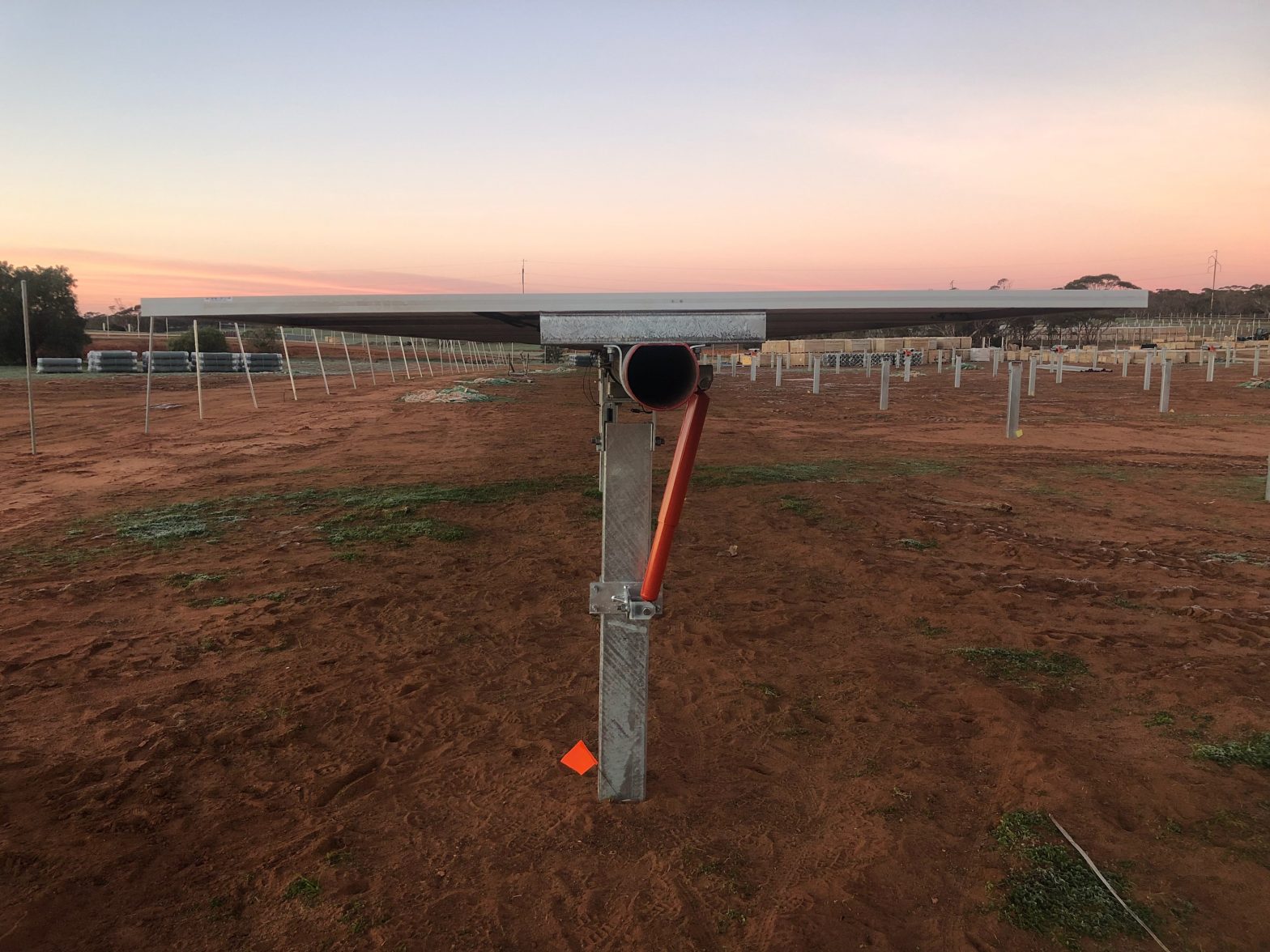 The Mechanical Install of Canadian Solar's 5.5Mw Mannum Solar Farm